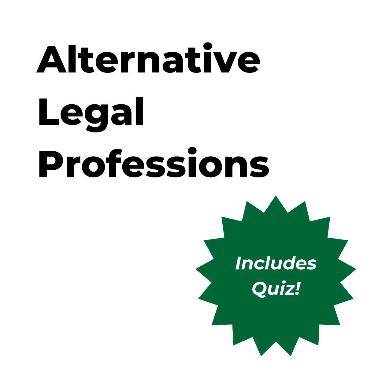 Alternative Legal Professions - Attorney@Code